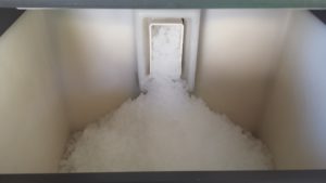 Flake Ice Machine and correct Shellfish Storage