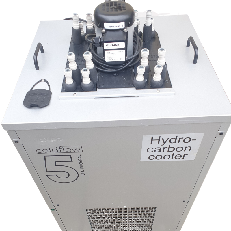 Coldflow integral hydro carbon beer cooler - Remote Beer Cooler