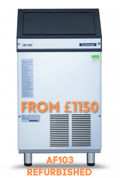 How does a Scotsman Ice Flaker Machine work